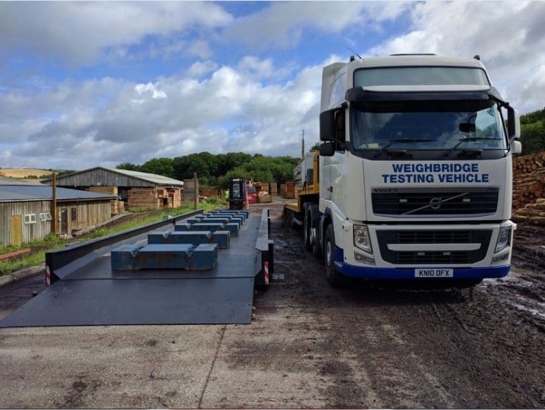 Portable Weighbridge for Quarry and Mining Industry.